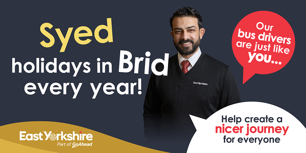 Our bus drivers are just like you... - East Yorkshire